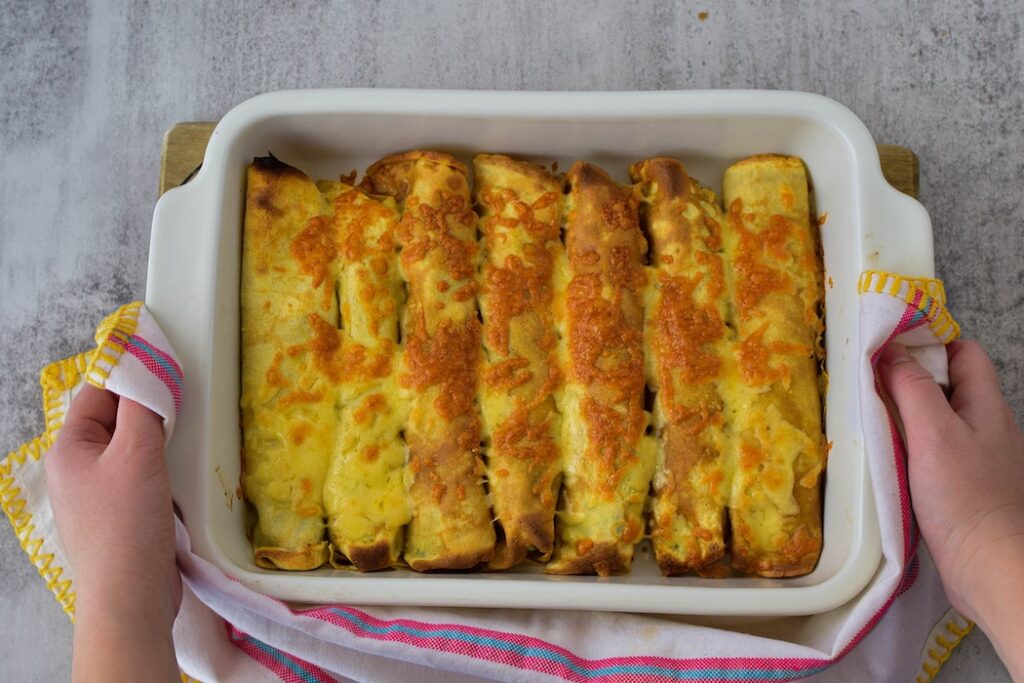 Vegetarische Mexicaanse Enchilada's - Wat Schaft de Podcast